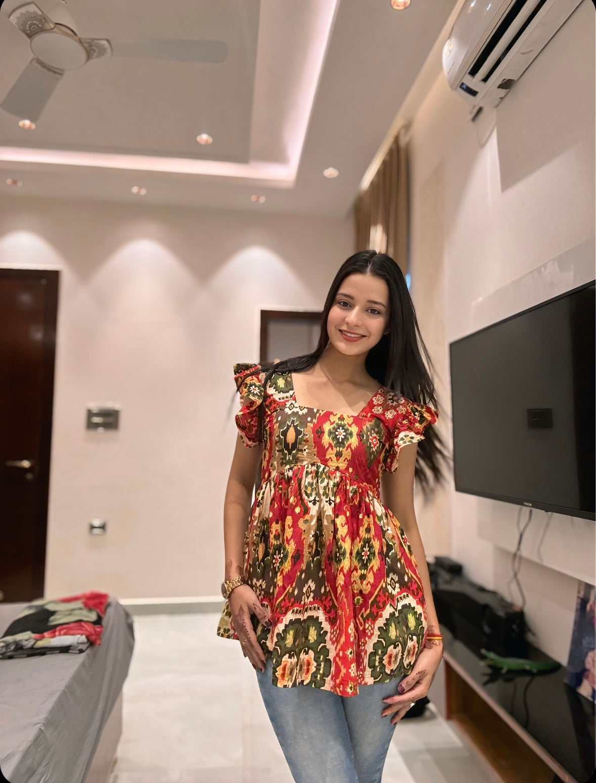 Eva Short Kurti – My Store